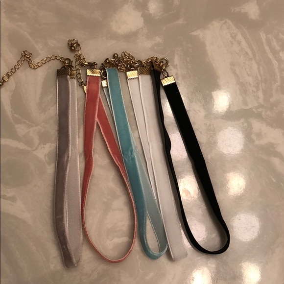 Jewelry | Five Velvet Chokers | Poshmark